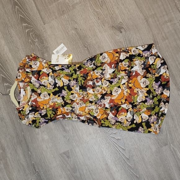 LuLaRoe | Dresses | Nwt Lularoe Disney Mae Casual Dressthe Seven Dwarfs ...